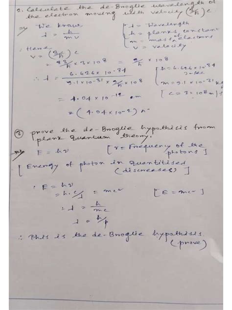 Assignment On Quantum Theory Pdf