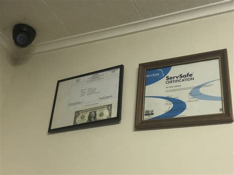 Certificado De Servsafe Prioridad En Seguridad Alimentaria