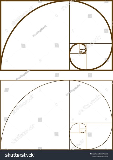 fibonacci sequence mathematics fibonacci numbers illustration stock