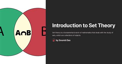 Introduction To Set Theory
