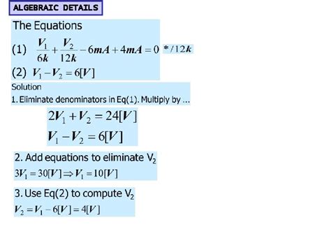 Resistive Circuits Multi Nodeloop Circuit Analysis Defining The