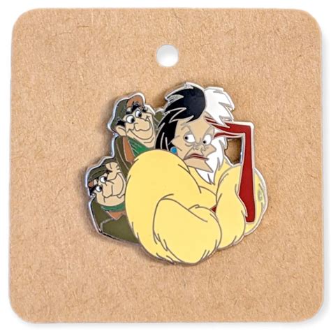 Dalmatians Disney Pin Cruella De Vil Horace And Jasper