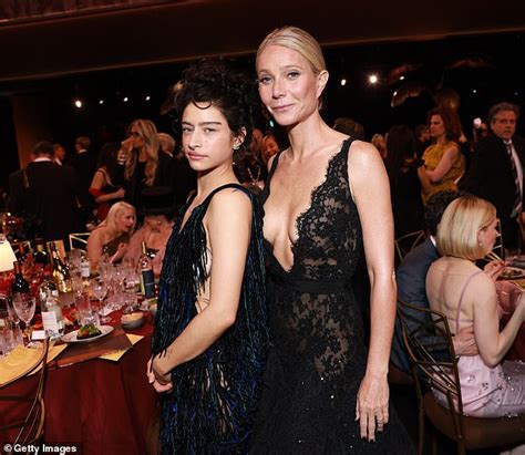 Gwyneth Paltrow Suffers A Wardrobe Malfunction As She Takes To The Stage With One Of Her 1930s