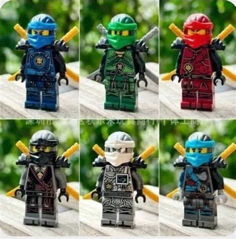 Lego Ninjago Hands Of Time Bundle Kai Nya Cole Zane Jay Lloyd