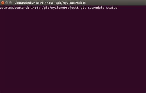 Ubuntu Git その277 サブモジュールの状態を表示する・サブモジュールの状態の見方（git Submodule） Kledgeb