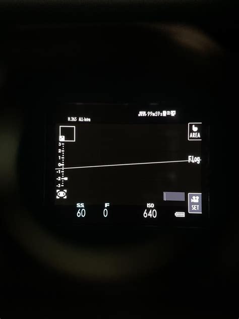 Movie Silent Control “set” Button Not Visible On X T3 Screen Only In