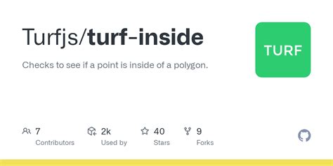 Github Turfjsturf Inside Checks To See If A Point Is Inside Of A