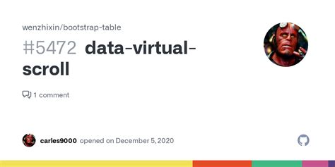 data virtual scroll · issue 5472 · wenzhixin bootstrap table · github