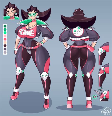 Rule 34 1female 1girls Big Boobs Big Breasts Big Hips Breasts Cobatsart Cyberpunk Fanart