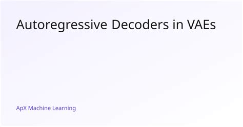 Autoregressive Decoders In Vaes