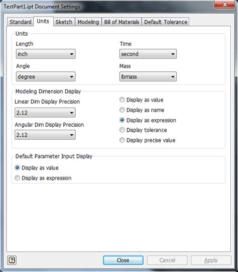 Solved Iproperties Parameter Precision In Drawing Autodesk Community