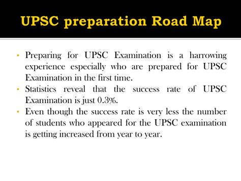 PPT UPSC Preparation Road Map PowerPoint Presentation Free Download ID 8116674