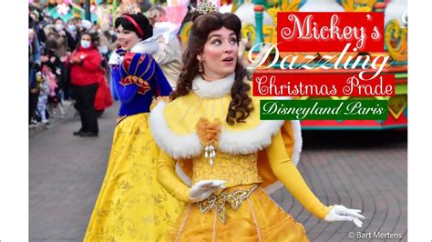 Mickeys Dazzling Christmas Parade Christmas At Disneyland Paris