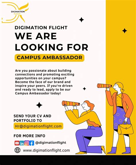 Digimation Flight On Linkedin Hiring Campusambassador Representative Sales Internship