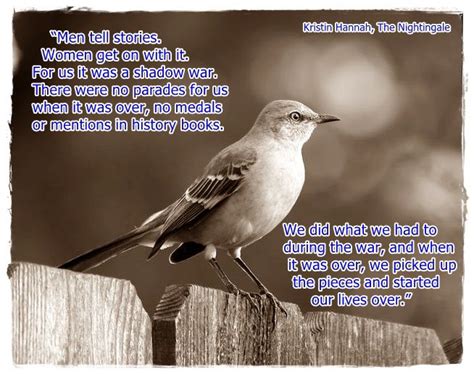 Kristin Hannah The Nightingale Book Quotes Book Party Everyday Quotes