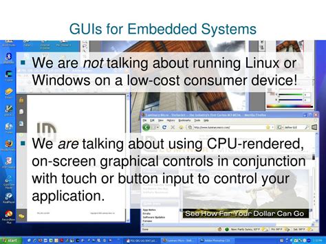 ppt implementing a world of guis using the arm cortexm3 powerpoint