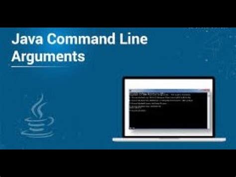 Command Line Arguments in Java - YouTube