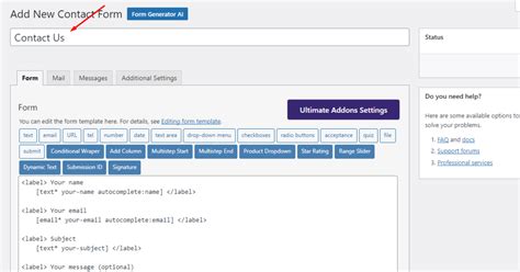 Contact Form 7 Style Ultra Addons For Contact Form 7
