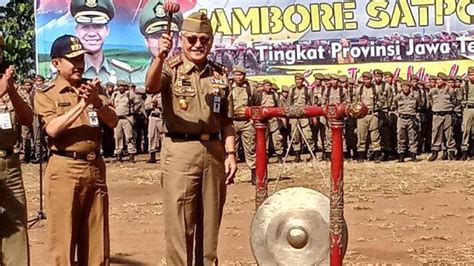 Jambore Satpol Pp Jateng 2019 Digelar Di Agro Jollong Bupati Pati Sekaligus Promosi Wisata