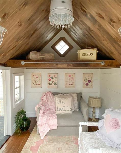 Pin By Emma Hepburn On She Shed Interior Ideas Shed Interior She