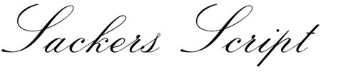 Sackers Script In Use Fonts In Use