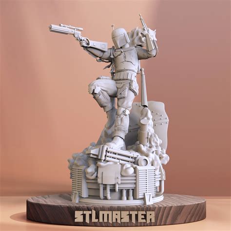 Boba Feet Star Wars 3d Print Stl File For 3d Printing Instant Download