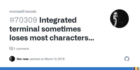 Integrated Terminal Sometimes Loses Most Characters After Hibernation