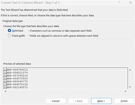 how to use text to columns in excel