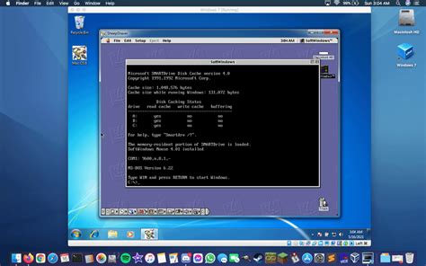 Macos 10 13 Running Windows 7 Running Mac Os 8 5 Running Dos 6 22 R Vintagecomputing