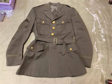 Original Wwii Us Army Officer Class A Dress Jacket Small 38r £11453 Original Wwii Us Army Officer Class A Dress Jacket Small 38r £11453