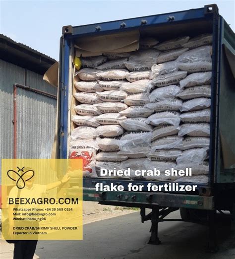 Dried Crab Shell Crushed For Fertilizer