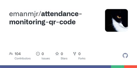 GitHub Emanmjr Attendance Monitoring Qr Code