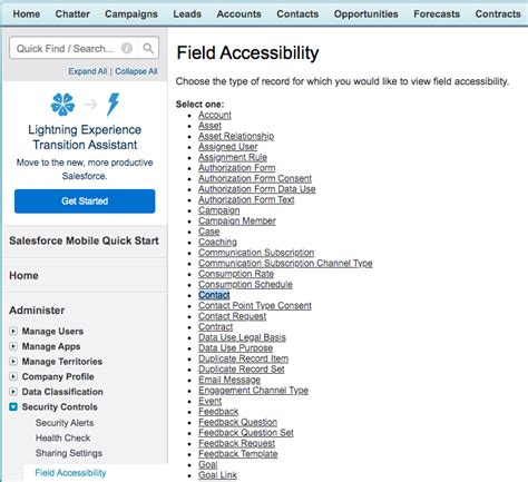 Required Salesforce Fields Frontspin Knowledge Base
