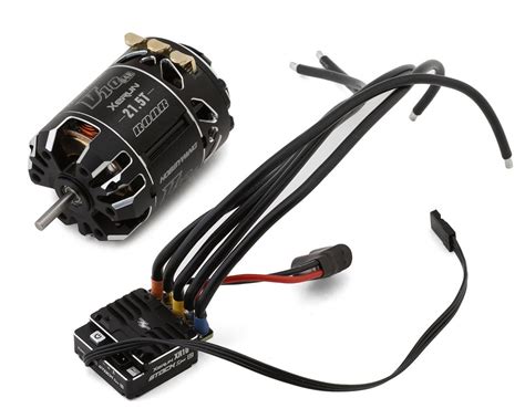 Hobbywing XR10 Stock Spec G2 Sensored Brushless ESC V10 G4R Motor Combo 21 5T HWA38020379
