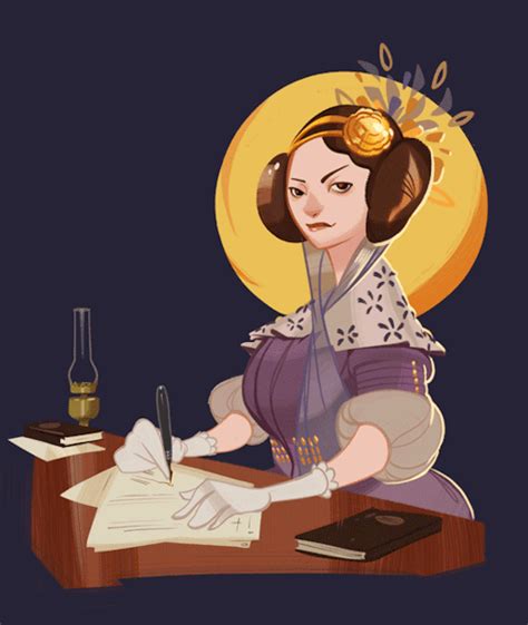 Illustration Ada Byron Lovelace Mujeres En La Historia Personajes Hist Ricos Personajes De