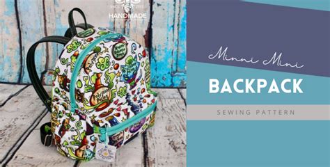 Minni Mini Backpack Sewing Pattern Sew Modern Bags