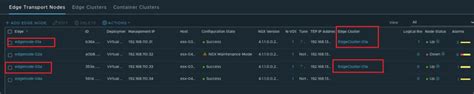 how to replace a faulty nsx t edge node in edge cluster