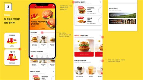 맥도날드 Uiux 리디자인 On Behance