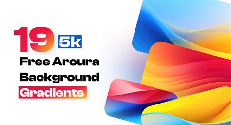 Aurora Mesh Gradients Background Figma