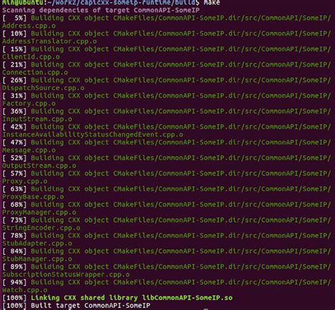 CommonAPI C With SOME IP Example Amos S MEMO