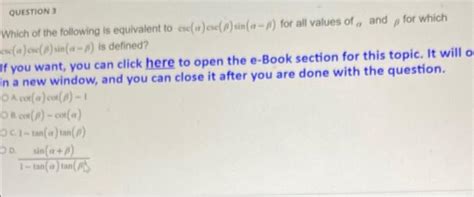 solved which of the following is equivalent to