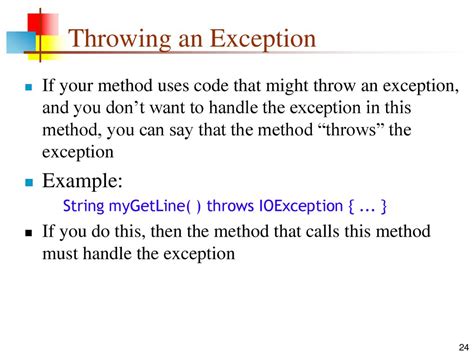 exceptions 10 nov ppt download