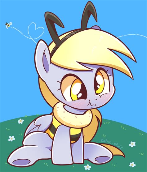 3486421 Safe Artisttalimingi Derpy Hooves Bee Insect Pegasus