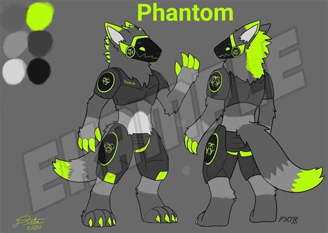 Protogen Reference Sheet Base Png File Etsy