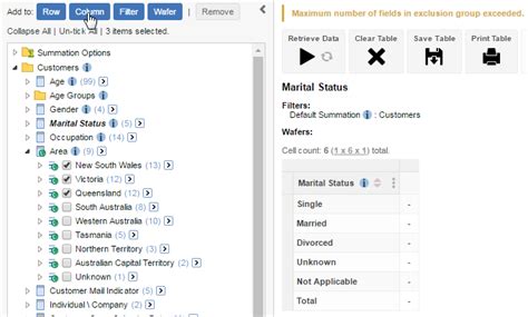 Field Exclusion Rules
