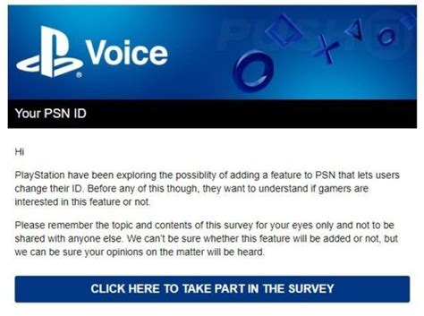 Sony Surveying Users About PSN Name Change Feature