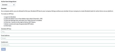 Zendesk Integration