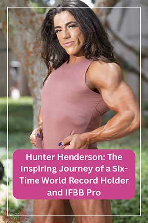 Hunter Henderson The Inspiring Journey Of A Six Time World Record