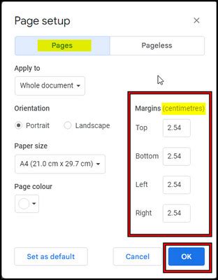 Fix Google Docs Words Going Off Page Restore This Way