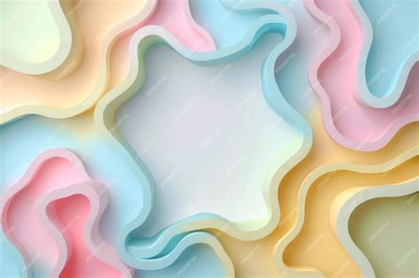 Fancy Shapes Minimal 3d Illustrations Bubbles Shapes Colors Objects